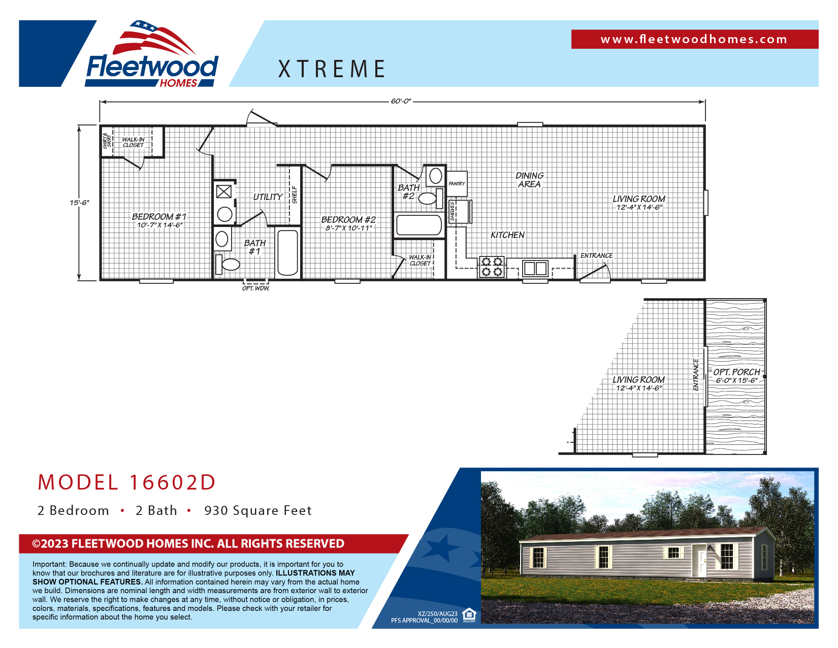 Deuce 16×60 – Carolina Direct Homes
